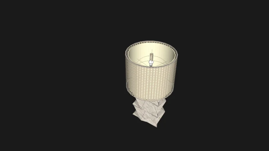 Table boho lamp | 3D Warehouse