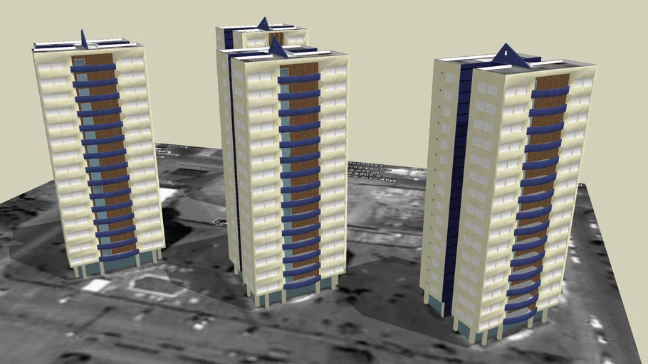 Las 'Torres del Club Quilmes' | 3D Warehouse