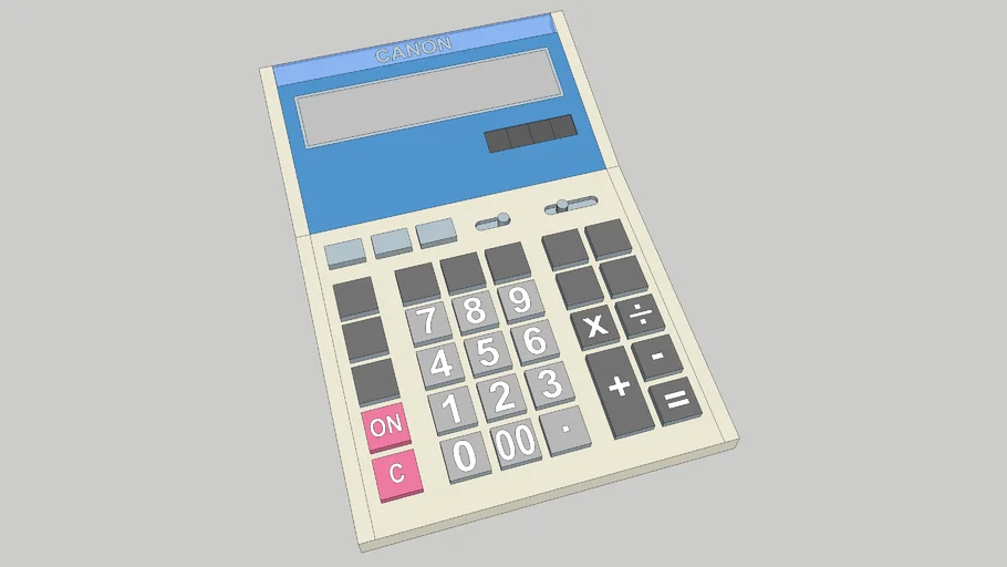 calculator | 3D Warehouse