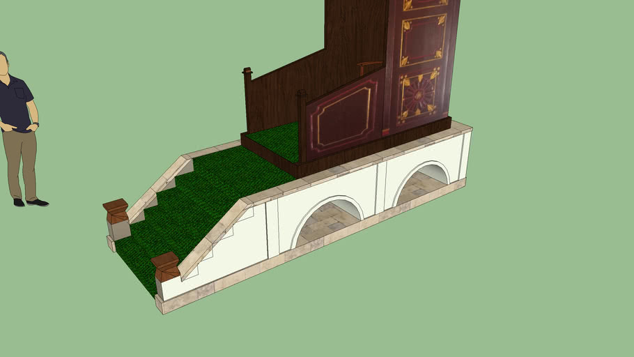 Mimbar Masjid Agung Banten | 3D Warehouse
