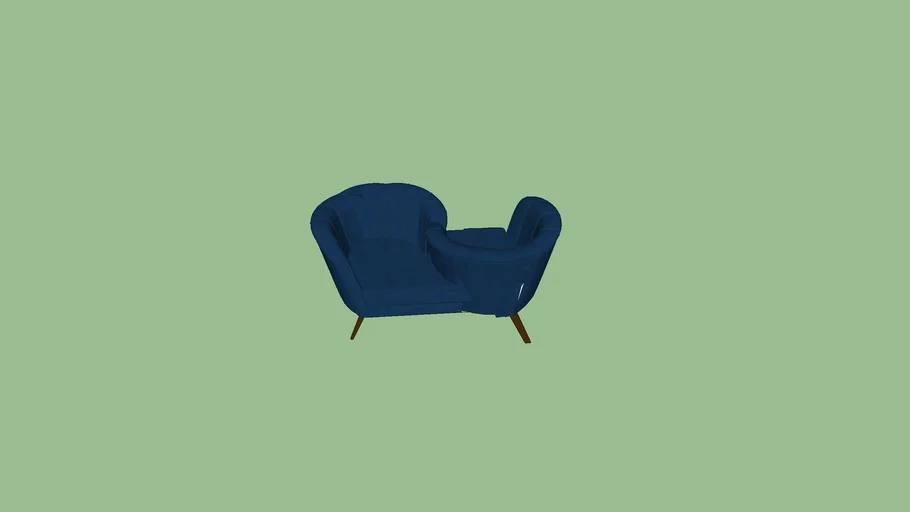 S shaped chair | 3D Warehouse