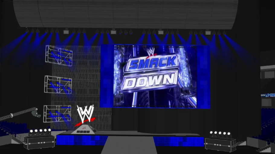 WWE Friday Night Smackdown HD Stage 2011 | 3D Warehouse