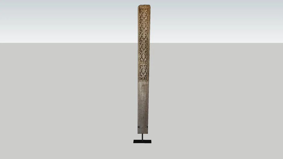 Wooden sculpture | 3D Warehouse