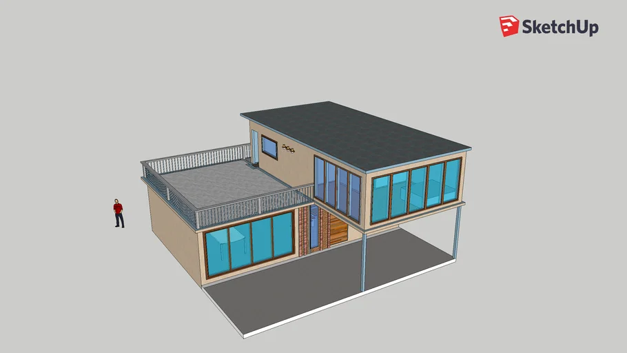Sketch house | 3D Warehouse