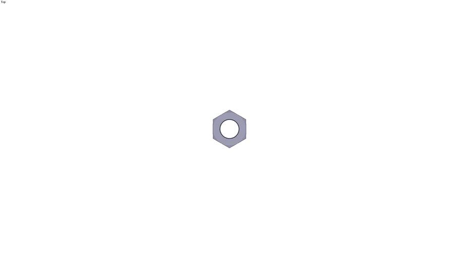 Steel spherical seating nut M22 | 3D Warehouse