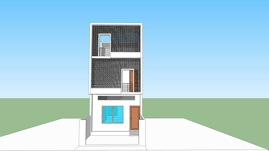 Small modern home | 3D Warehouse