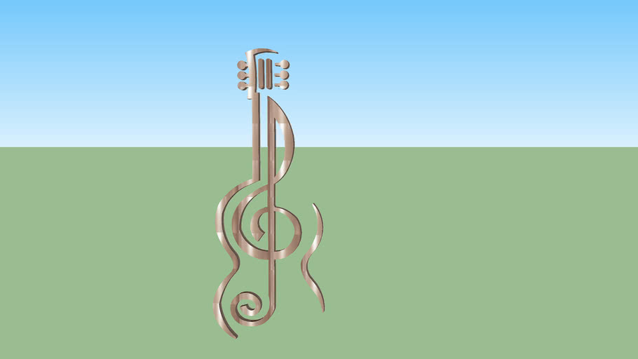 Abstract Guitar | 3D Warehouse