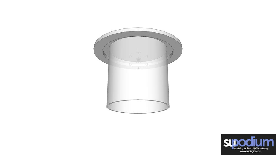 Podium Browser Poulsen Ballerup CL light fixture | 3D Warehouse