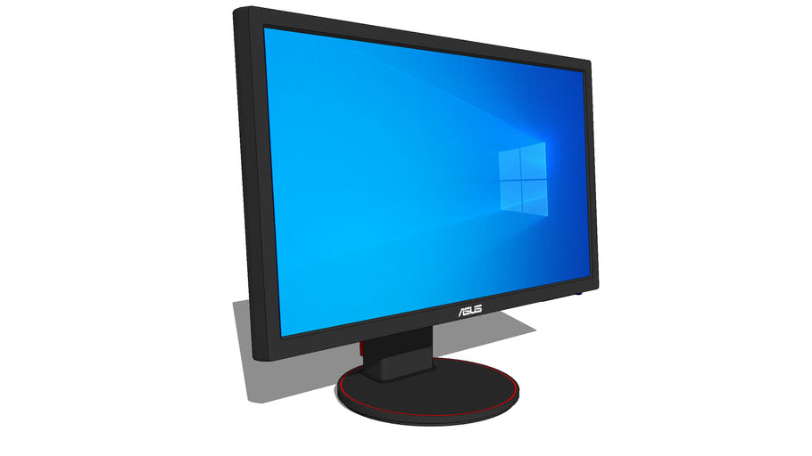 ASUS VG248QE 24' 144 Hz gaming monitor | 3D Warehouse