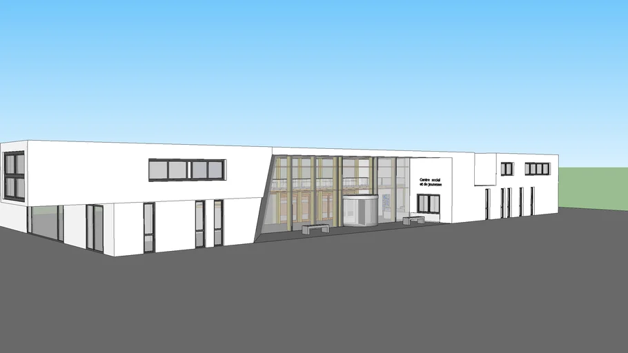 Centre social et de jeunesse Wittenheim (Alsace) | 3D Warehouse
