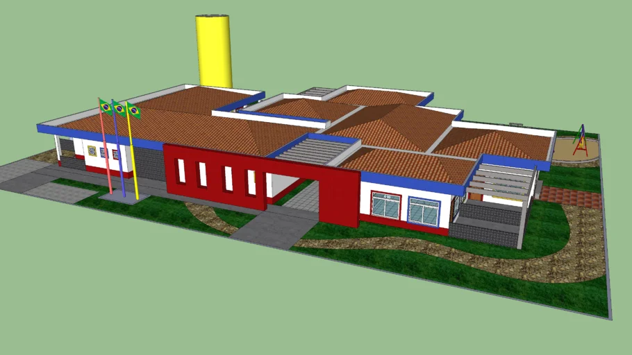 Creche FNDE - Tipo C | 3D Warehouse