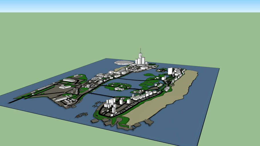 gta vcs map | 3D Warehouse