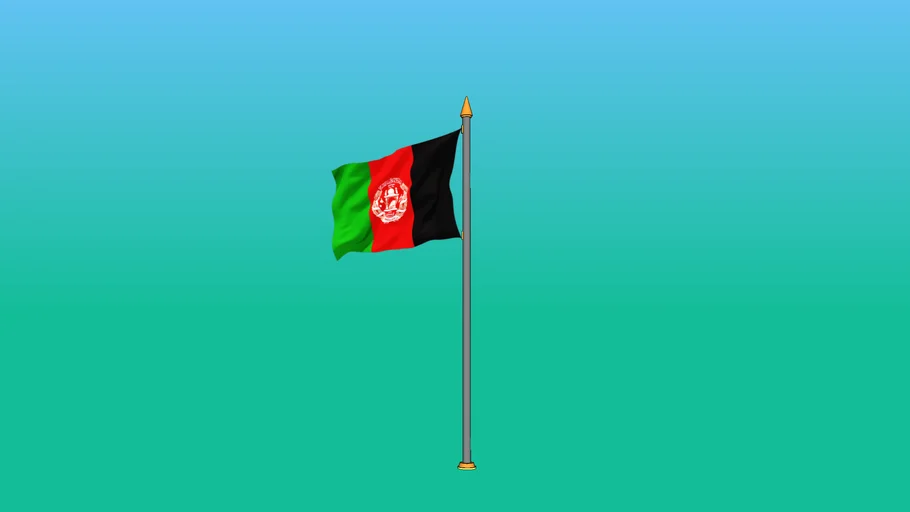 Afghanistan Flag 3d | 3D Warehouse