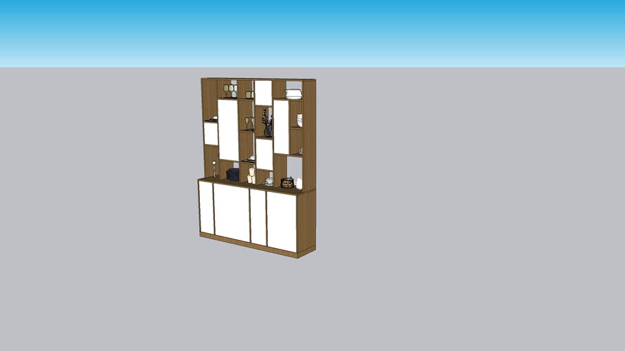 Crockery unit | 3D Warehouse