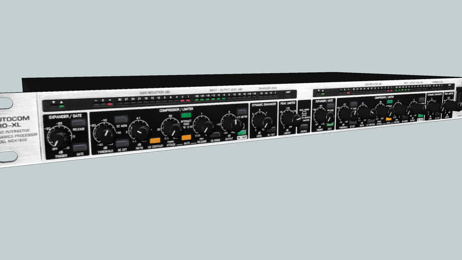 Behringer MDX1600 Autocom Pro-XL | 3D Warehouse