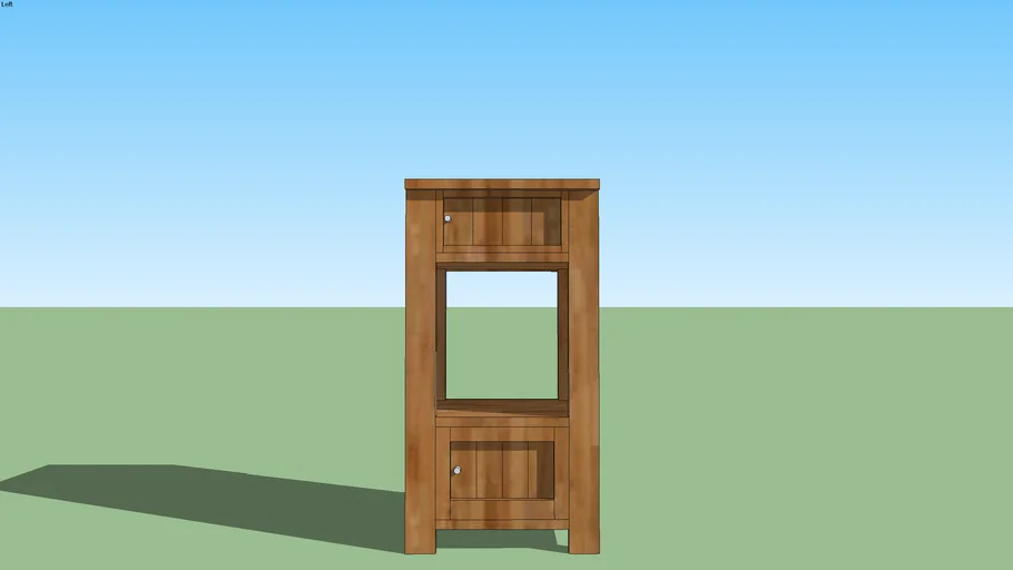 WOODEN SHELF | 3D Warehouse
