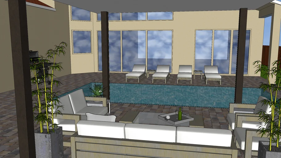 Rendering Happy House ( Azmat Hossain) | 3D Warehouse