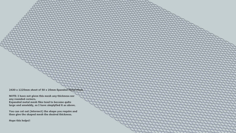 Expanded | 3D Warehouse