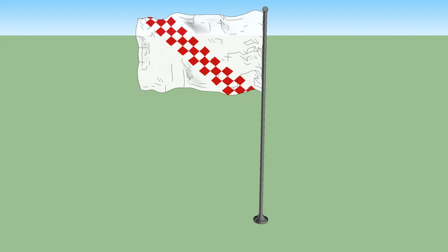Flag of the Lordship of Piombino | 3D Warehouse