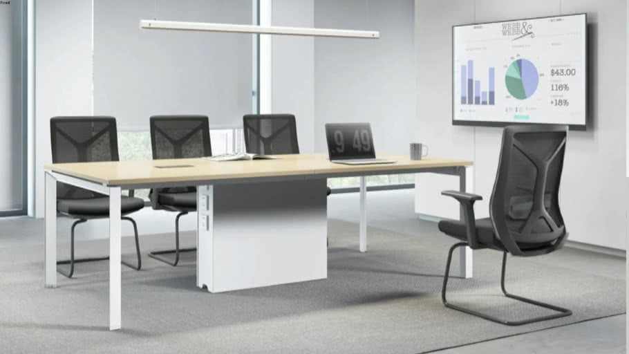 Stance Gesture Conference Table | 3D Warehouse