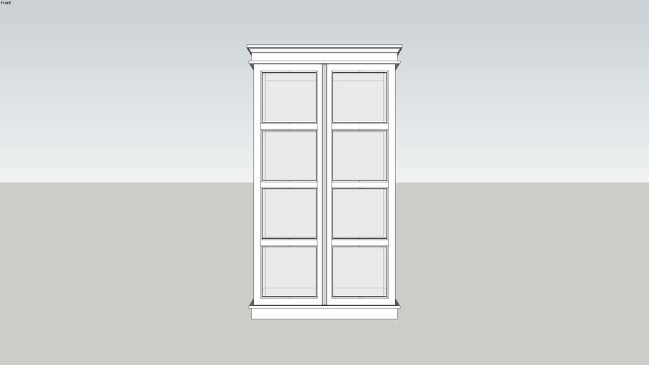 Cabinet with Glassdoor.skp | 3D Warehouse