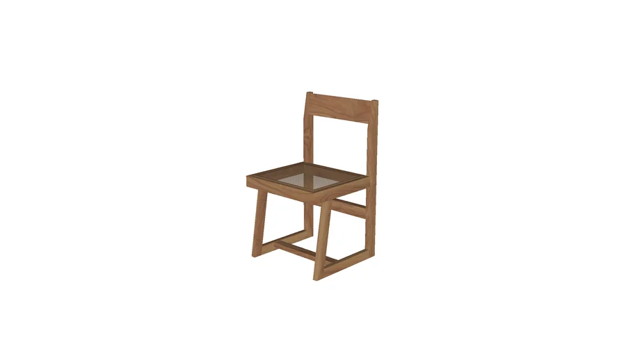 Box Chair - Natural - DETJER | 3D Warehouse