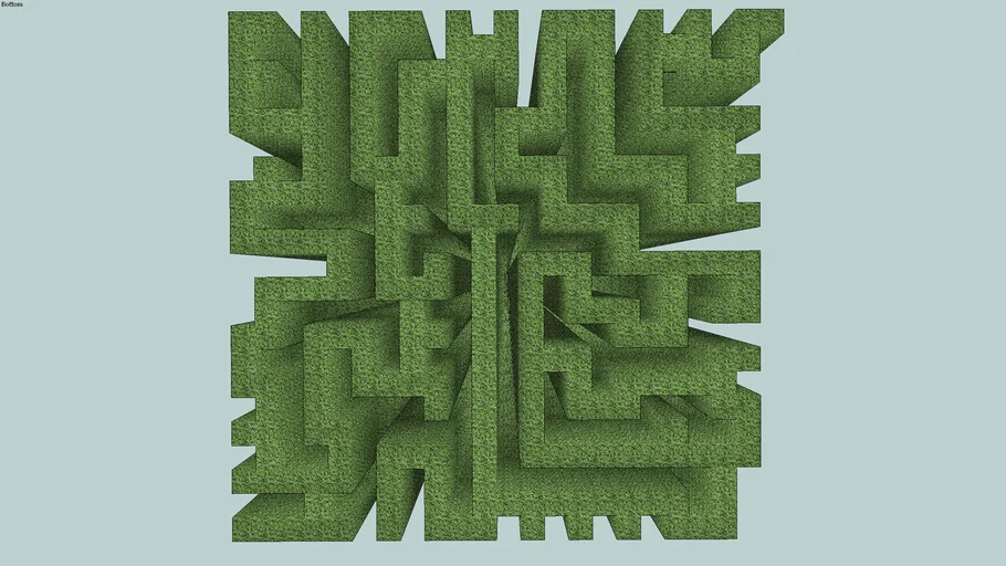 hedge maze | 3D Warehouse