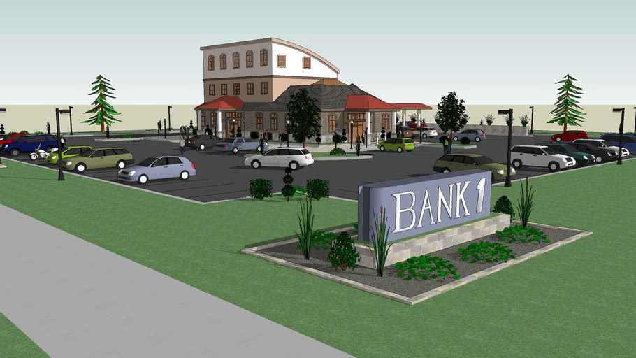 Bank 1 | 3D Warehouse