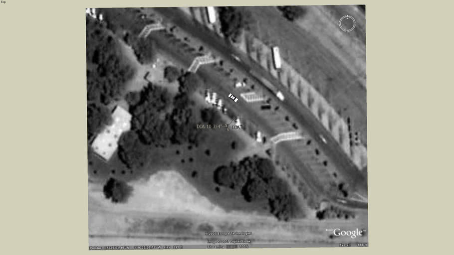 Caltrans Lighting Standard Type 31 with Rest Area Wi-Fi Equipment | 3D ...