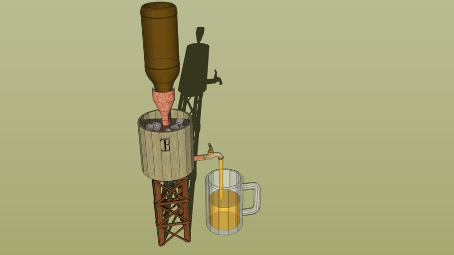 Beer Dispenser , Dispensador de Cerveza | 3D Warehouse