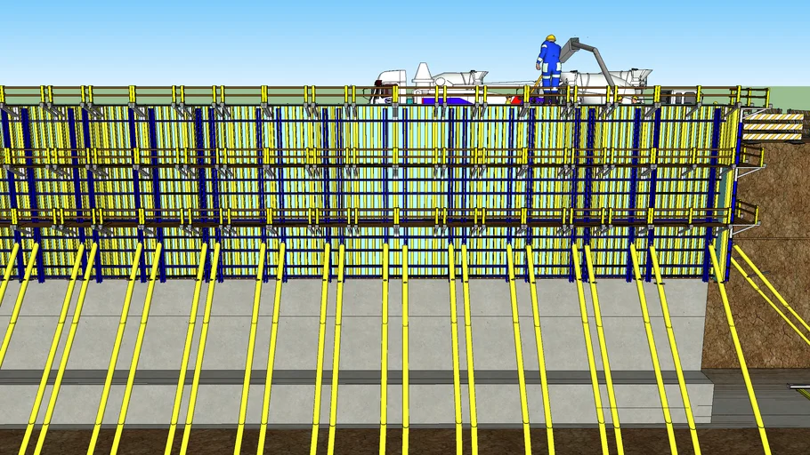 9DINDING TAHAP 5 PELIMPAH SAMPING (BENDUNGAN) | 3D Warehouse