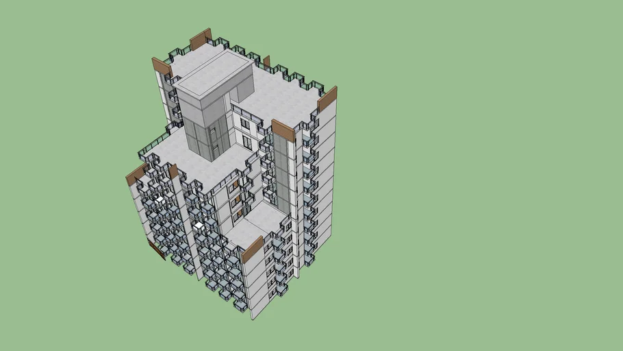 Gorgeous exterior modern building.Md.Imrulkayes | 3D Warehouse