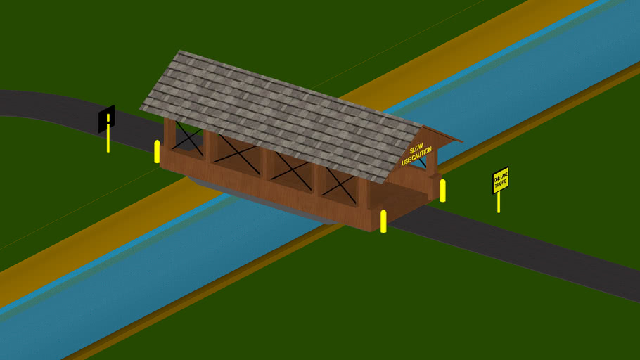 Covered Bridge | 3D Warehouse