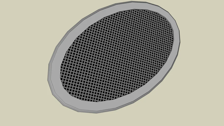 Oval car side vent | 3D Warehouse