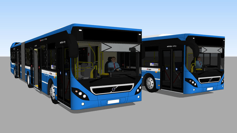 Volvo 7900A NEW oct'19 | 3D Warehouse