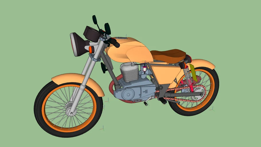 Susuki GS125 Mod | 3D Warehouse