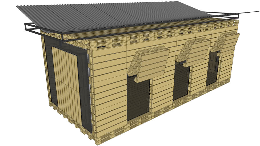 Pallet Structure | 3D Warehouse