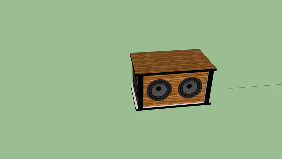Speaker Box | 3D Warehouse