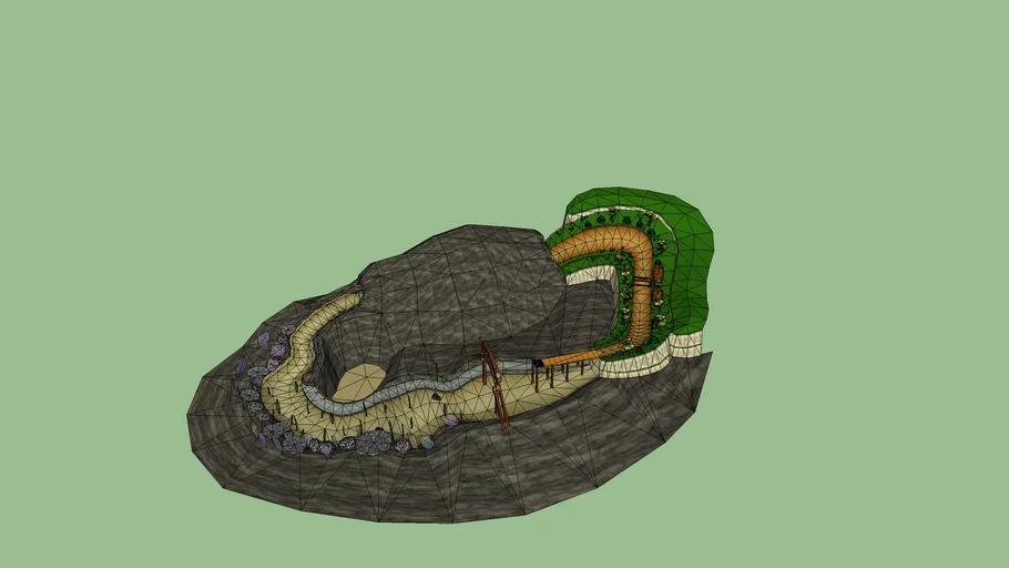 Cheep Cheep Lagoon (Mario Kart 7 Model) | 3D Warehouse