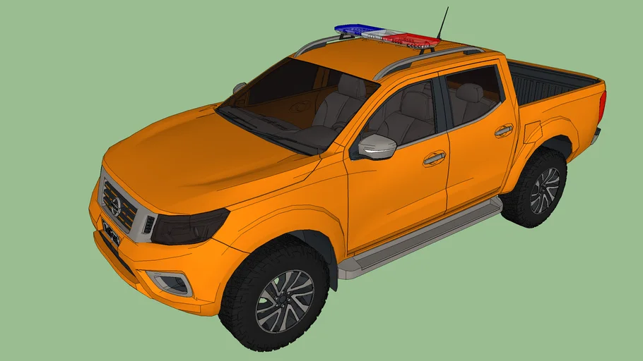 nissan frontier 2017 | 3D Warehouse