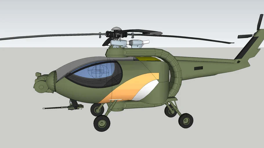 UNIQUE HELICOPTER | 3D Warehouse