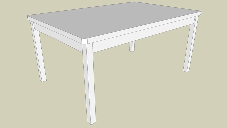 Metal Table | 3D Warehouse
