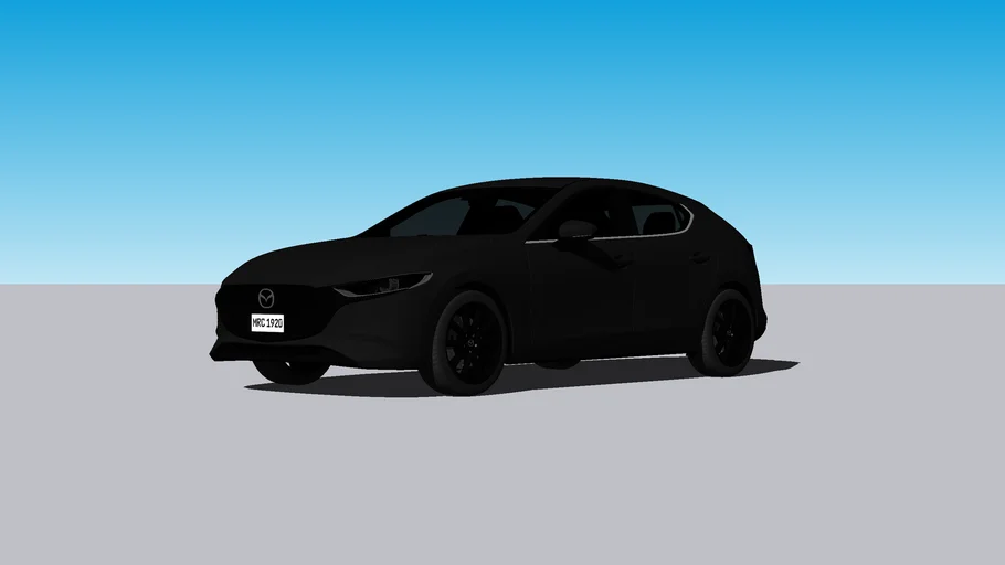 2020 Mazda 3 Hatchback | 3D Warehouse