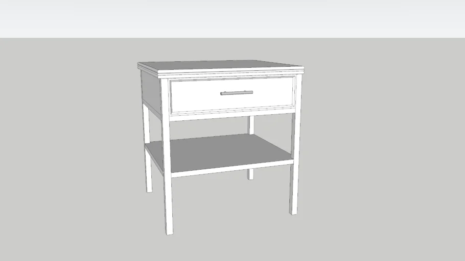 Bedside Table | 3D Warehouse
