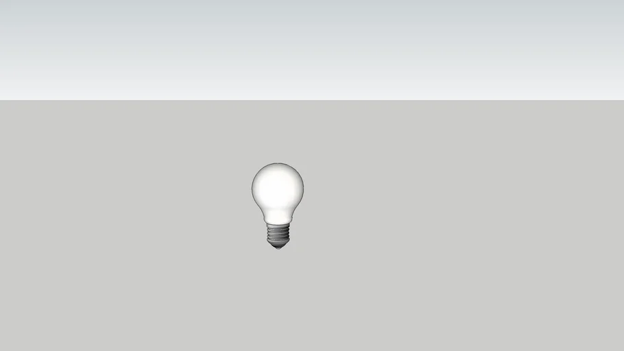 Light Bulb | 3D Warehouse