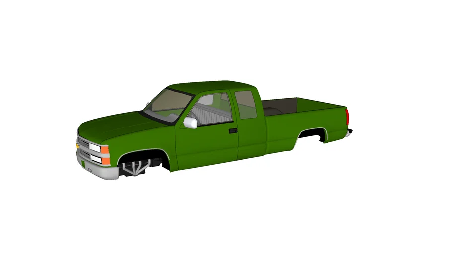 1994 Chevy Silverado 1500 V-8 350 | 3D Warehouse
