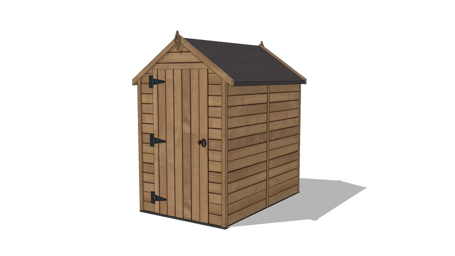 Small garden shed | 3D Warehouse