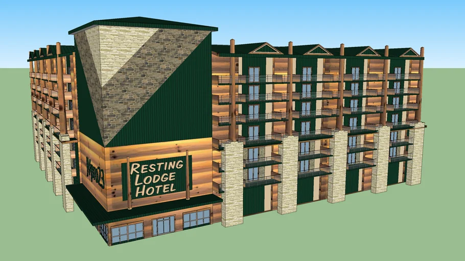 Resting Lodge Hotel | 3D Warehouse