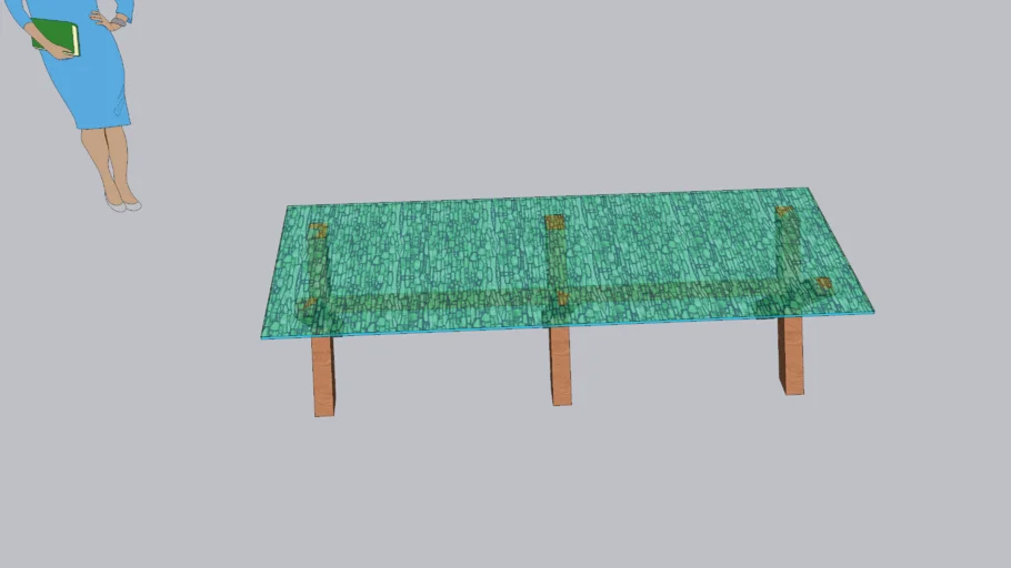 Glass Dinning Table by Arif | 3D Warehouse
