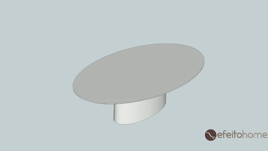 Mesa Oval | 3D Warehouse